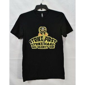 Ei-Lo | Shirts | Mens Cobra Kai Strike First No Mercy T Shirt | Poshmark